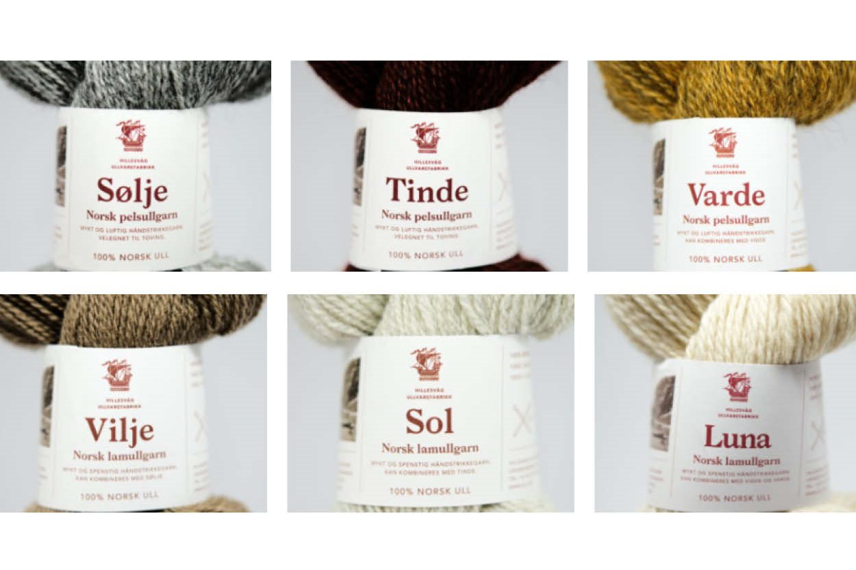 Garn fra Hillesvåg - Landingsider - Bergen - Norsk Flid nettbutikk og ...