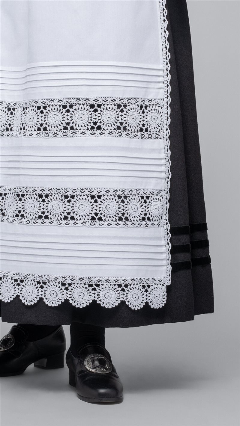 Forkle til Fanabunad - Norsk Flid nettbutikk og bunader