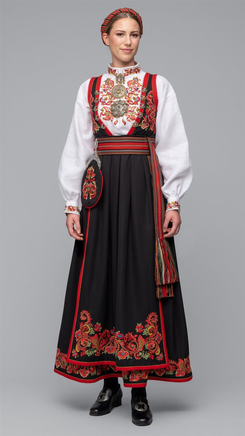 Øst-telemark dame ranke Porsgrunn - Norsk Flid nettbutikk og bunader