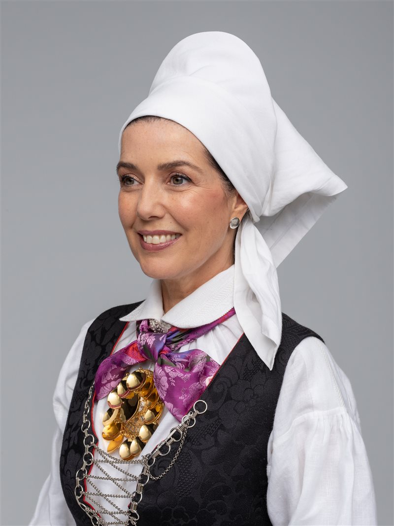 Bunad fra Vest-Agder med plissestakk - Agder - Alle bunader - Norsk ...