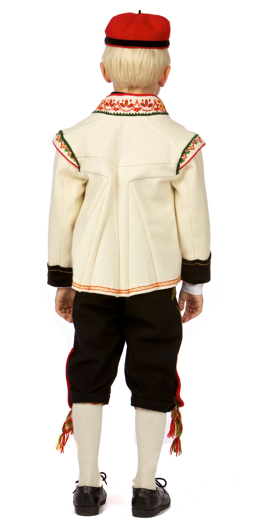 Gutebunad, Kvit trøye fra Buskerud - Norsk Flid nettbutikk og bunader