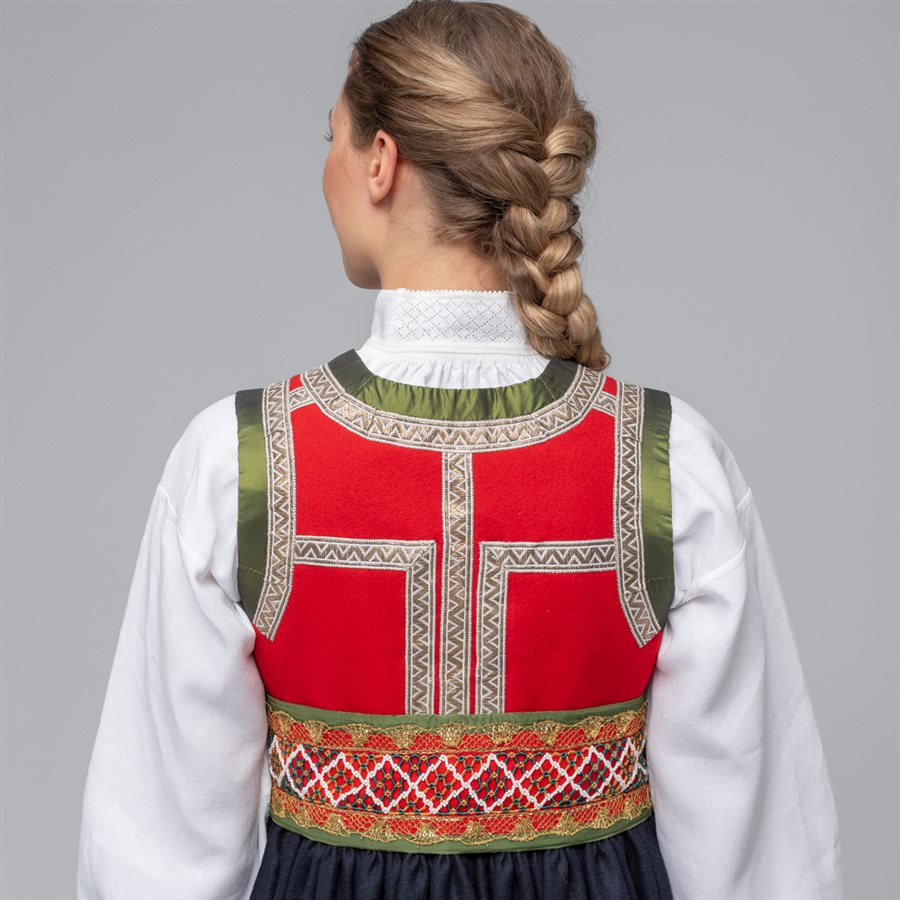 Fusa staveliv rygg - Norsk Flid nettbutikk og bunader