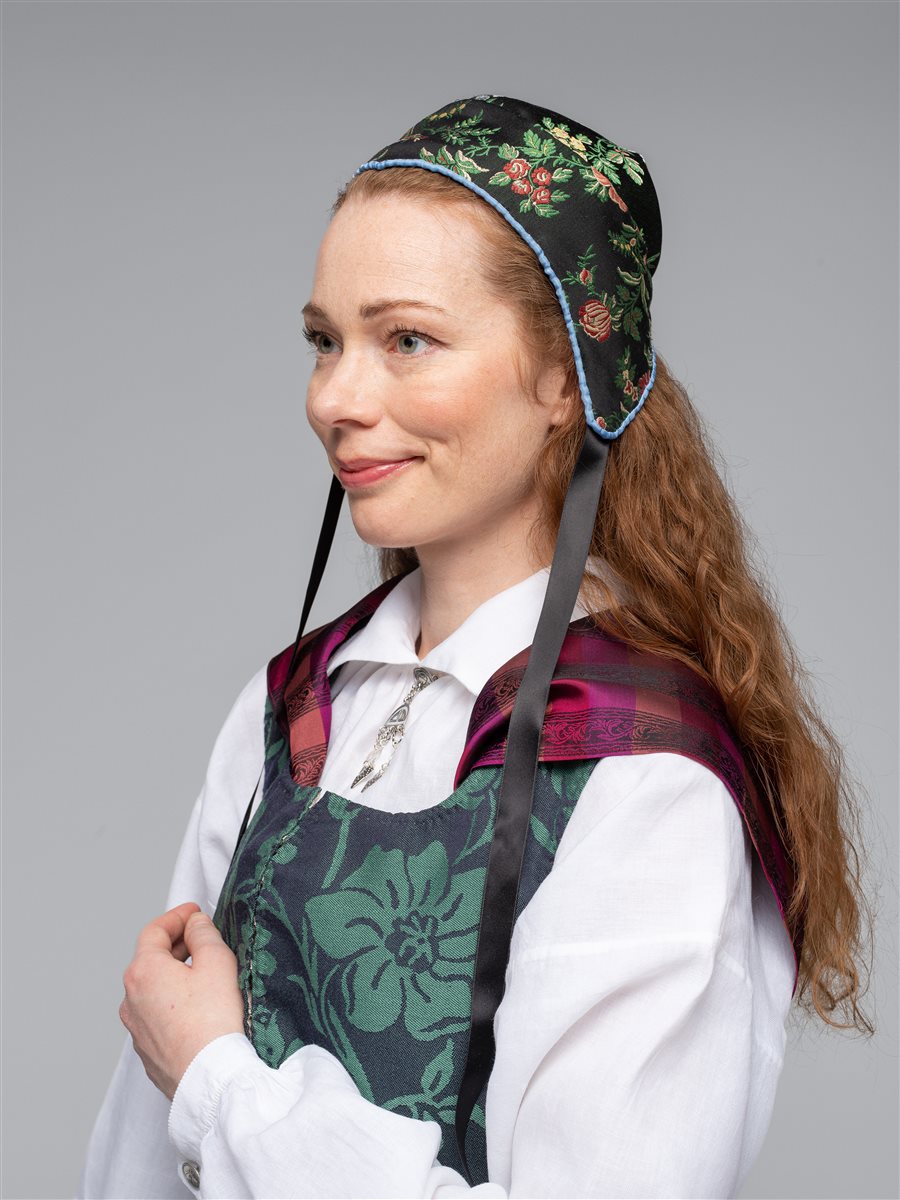 Lue til rekonstruert 1790-bunad fra Oppdal - Rekonstruert bunad fra ...