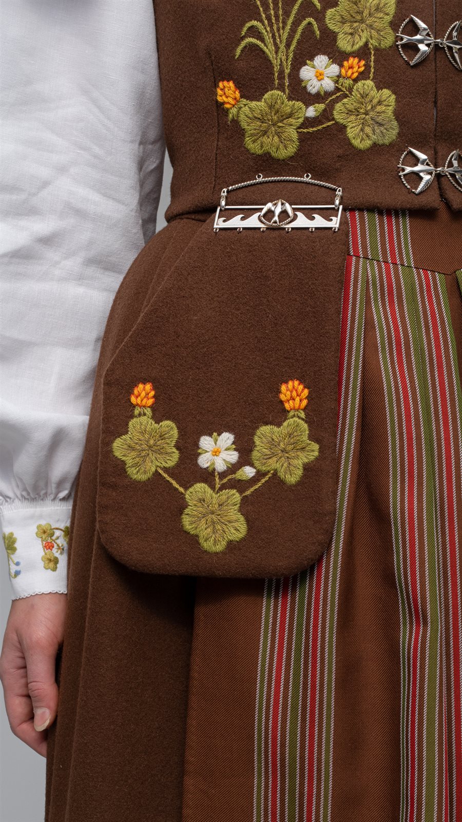 Senja festdrakt Lomme - Norsk Flid nettbutikk og bunader