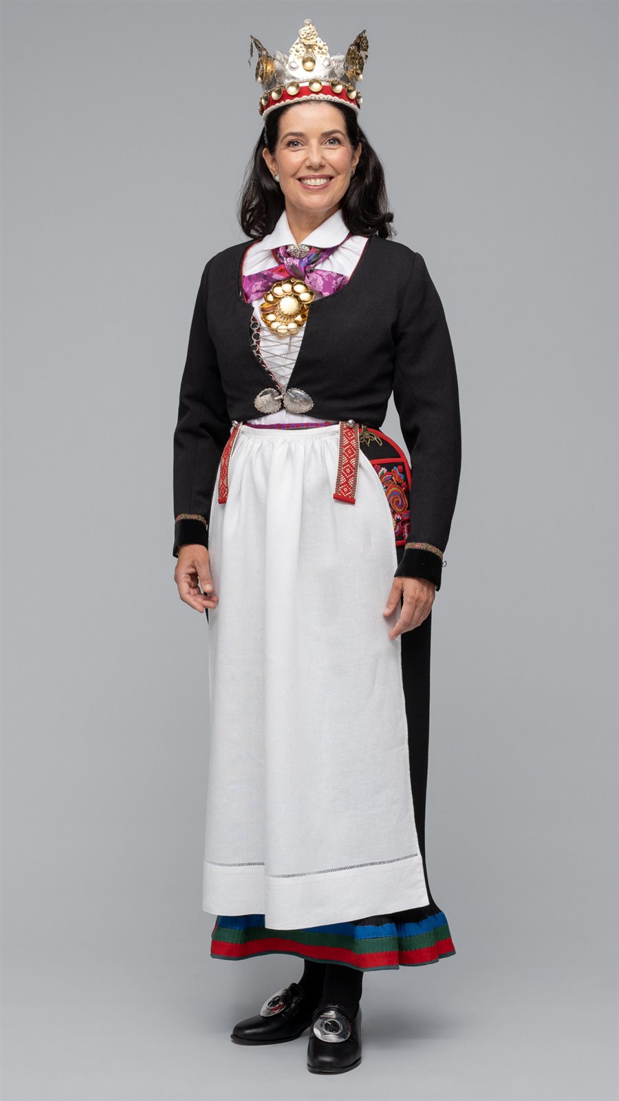 Brudedrakt fra vest-Agder - Brudepar fra Vest-Agder - Agder - Norsk ...