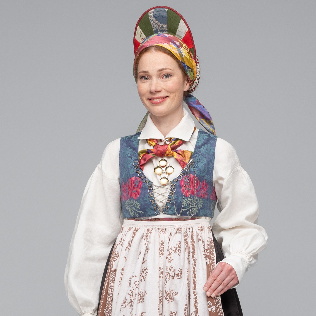 Rekonstruert Vest-Agder drakt fra 1810 - Norsk Flid nettbutikk og bunader