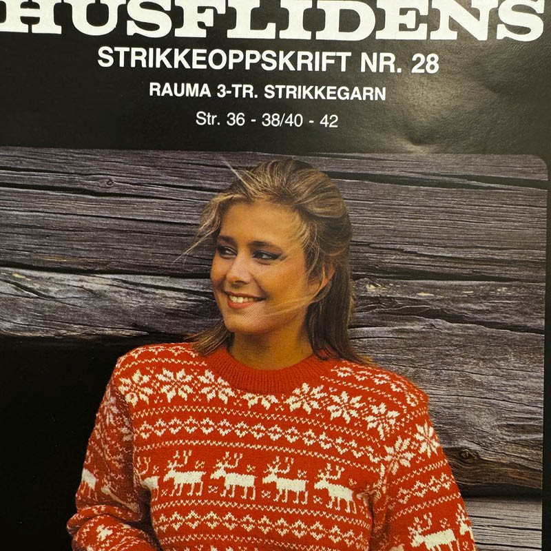 Enkelmønster nr. 28 - Norsk Flid nettbutikk og bunader